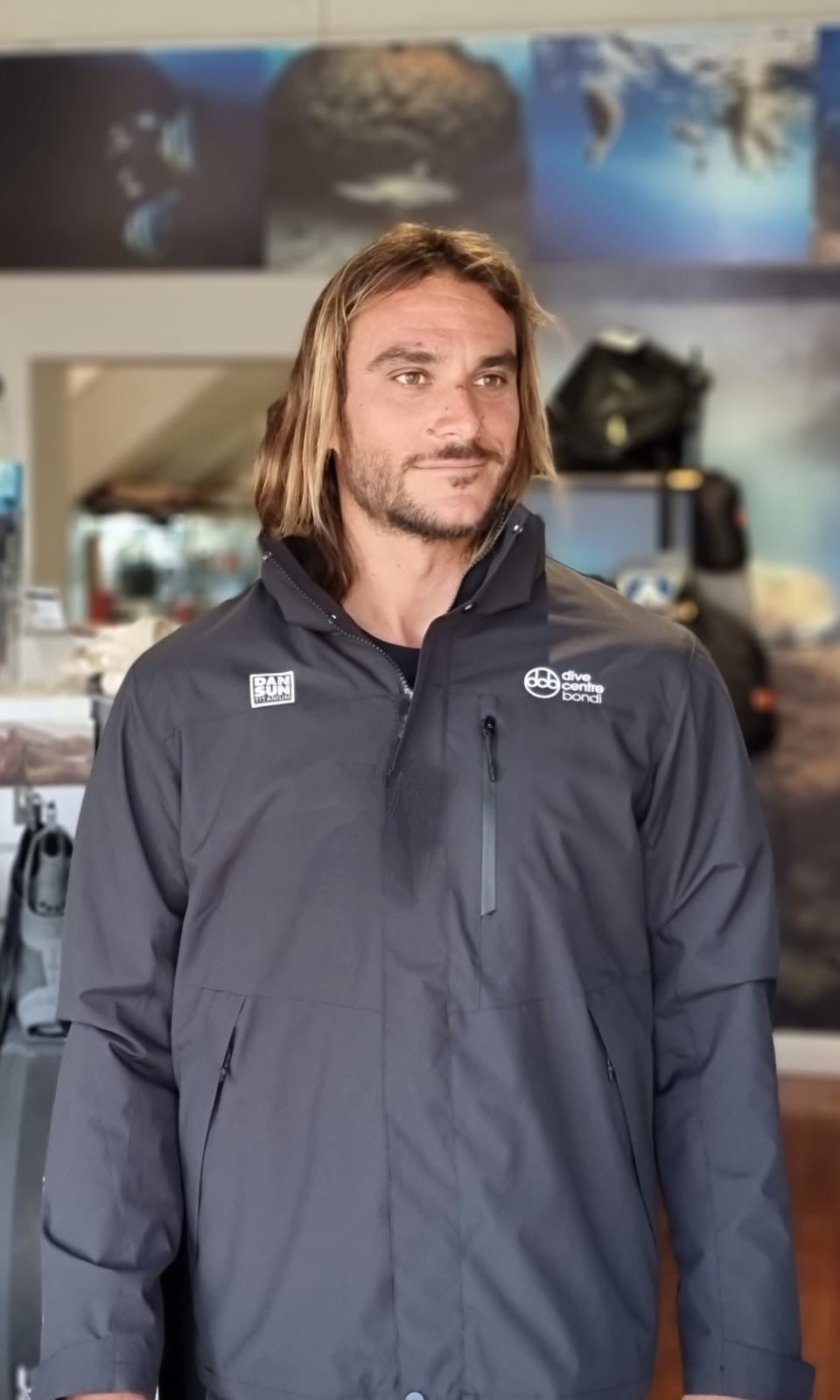 Dan Sun DCB Wind Jacket With Removable Fleece | Dive Centre Bondi
