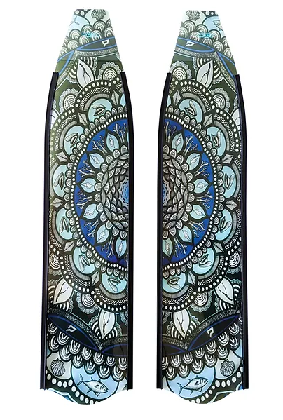Penetrator Mandala Composite Freediving Fins | Dive Centre Bondi
